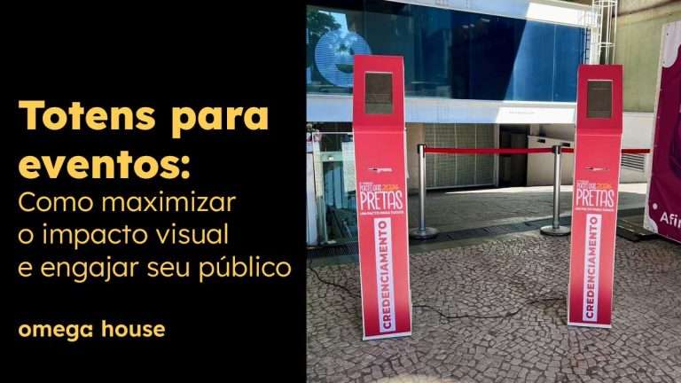 Totens para Eventos - Omega House